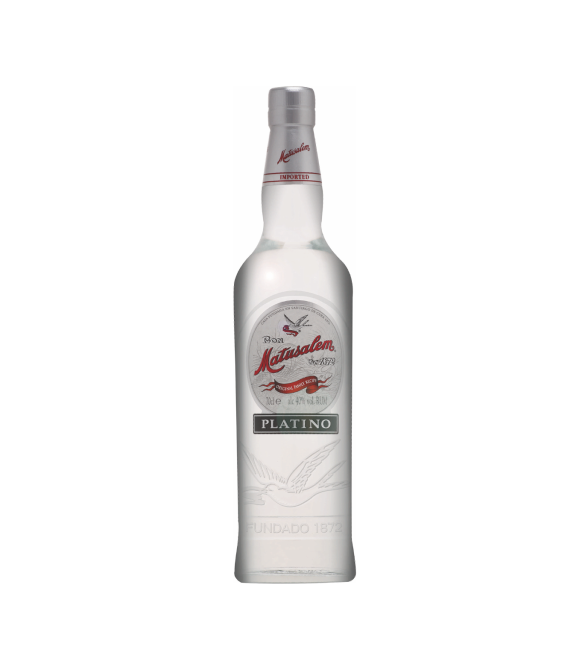 Matusalem - Platino, Cristalino White Rum, Premium Aged - Cava to Dionision